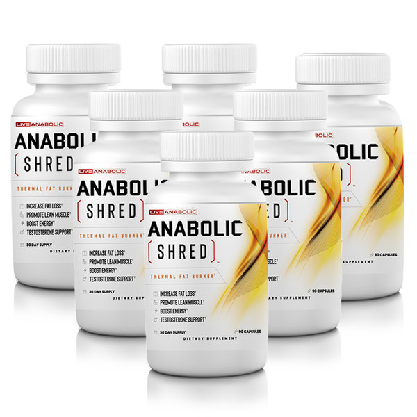 Anabolic Shred - 6 Bottles – LiveAnabolic
